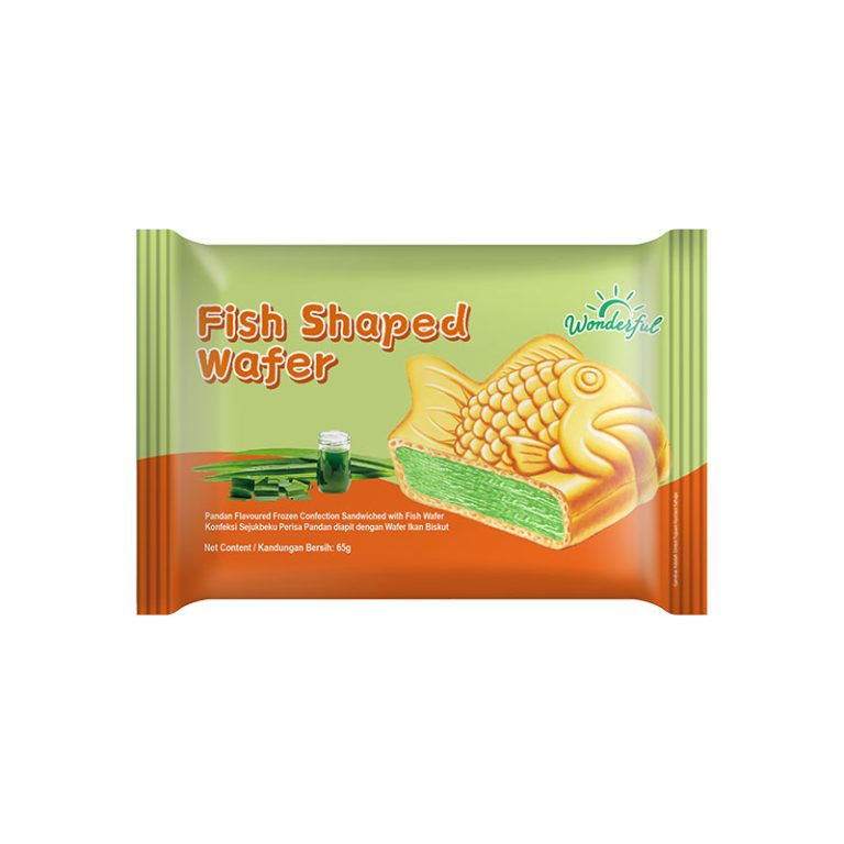 Fish Shaped Wafer (Pandan) – Wonderful Creamery